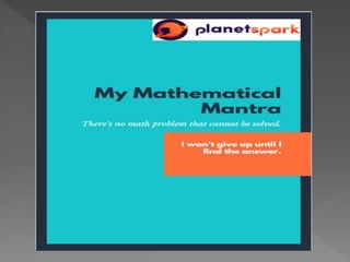 Summer Camp on Mental Maths | PPTX