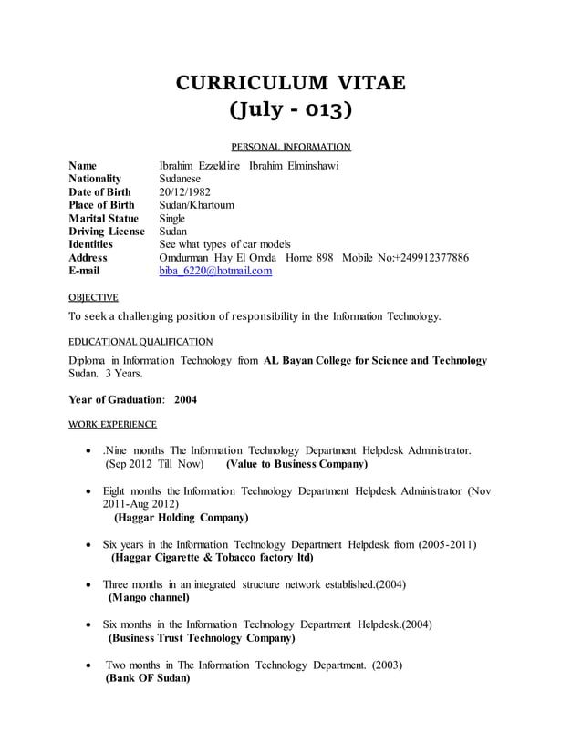 CURRICULUM VITAE | DOCX