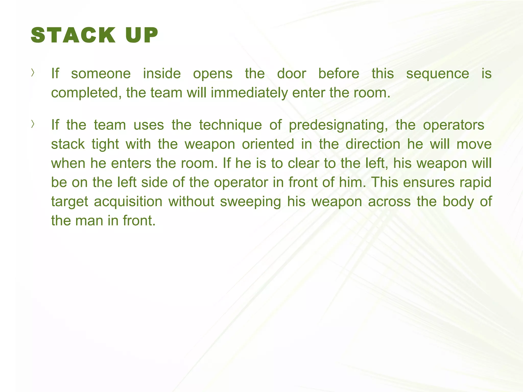 SWAT TACTICS | PPT