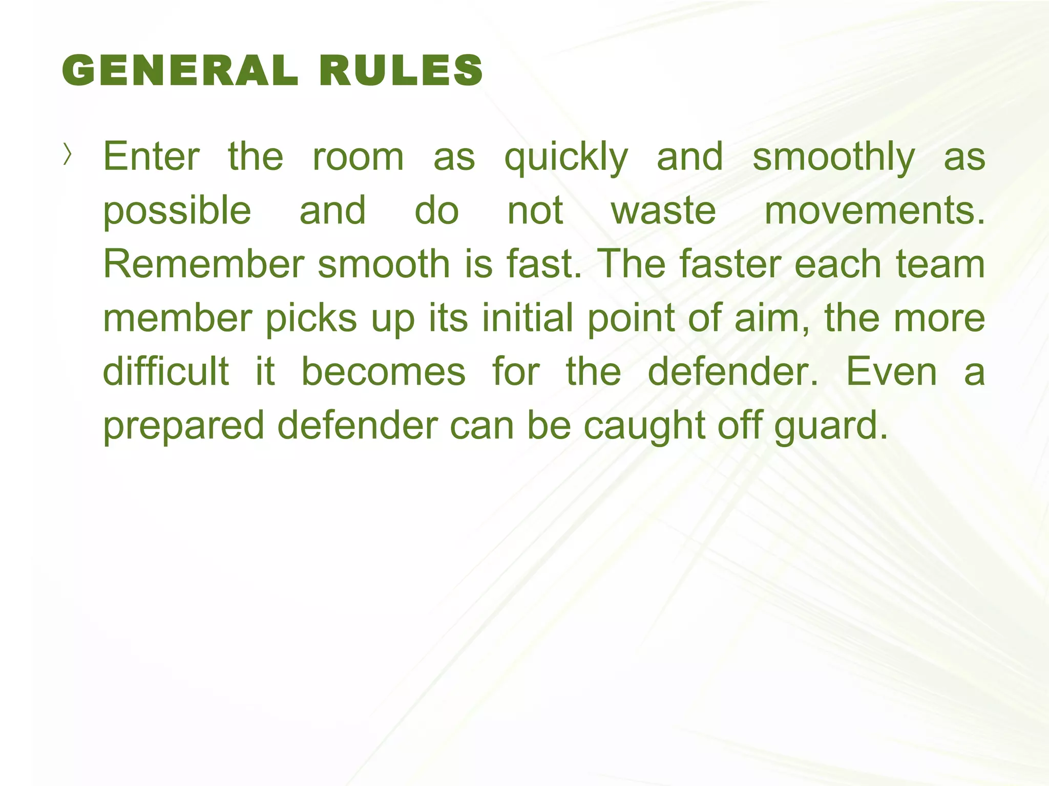 SWAT TACTICS | PPT