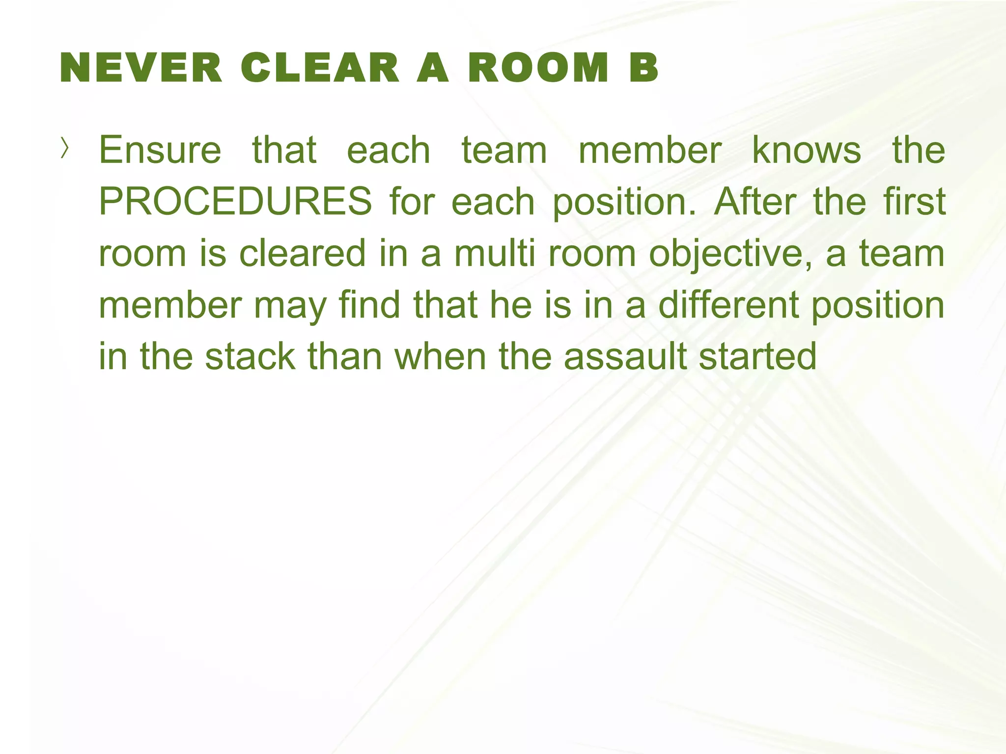 SWAT TACTICS | PPT