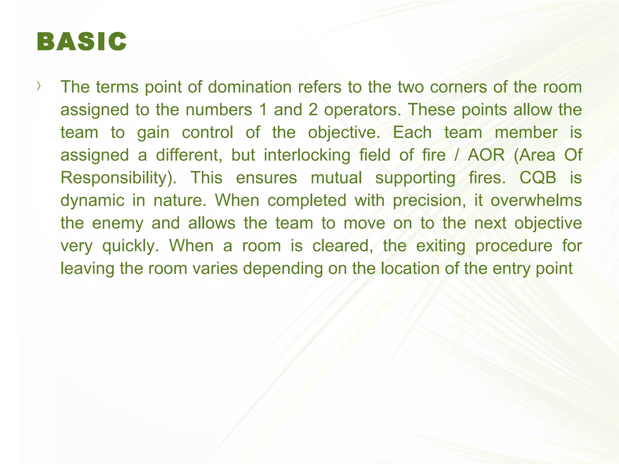SWAT TACTICS | PPT