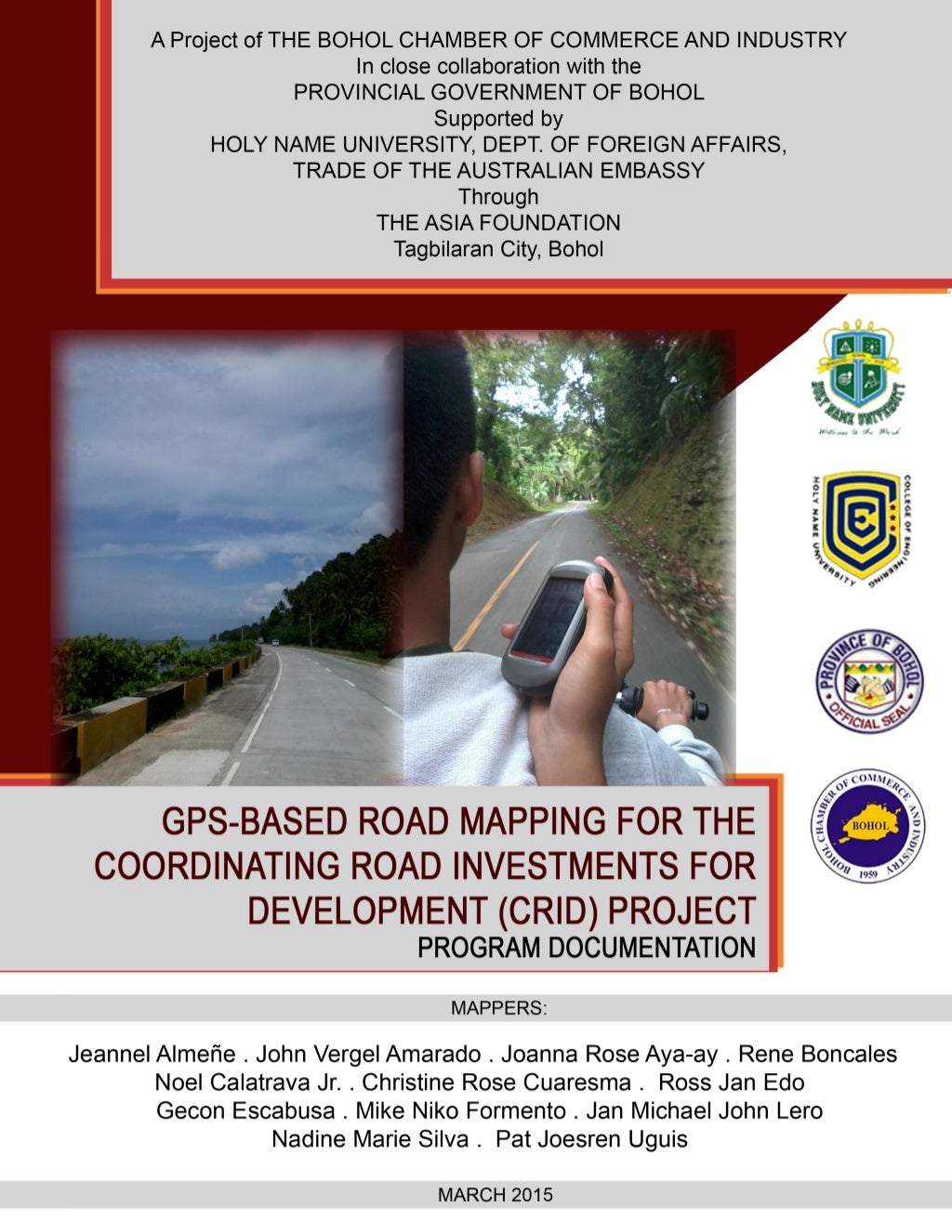 COMMUNITY INVOLVEMENT CERTIFICATES