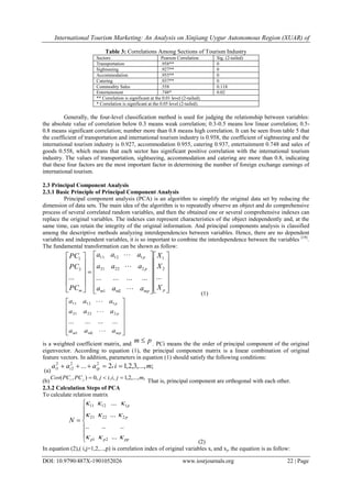 International Tourism Marketing: An Analysis on Xinjiang Uygur ...
