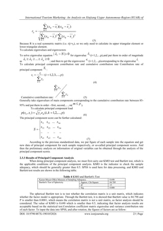 International Tourism Marketing: An Analysis on Xinjiang Uygur ...