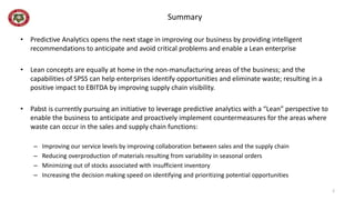 Inventory and Demand Planning Overview - Taste of Analytics | PPTX