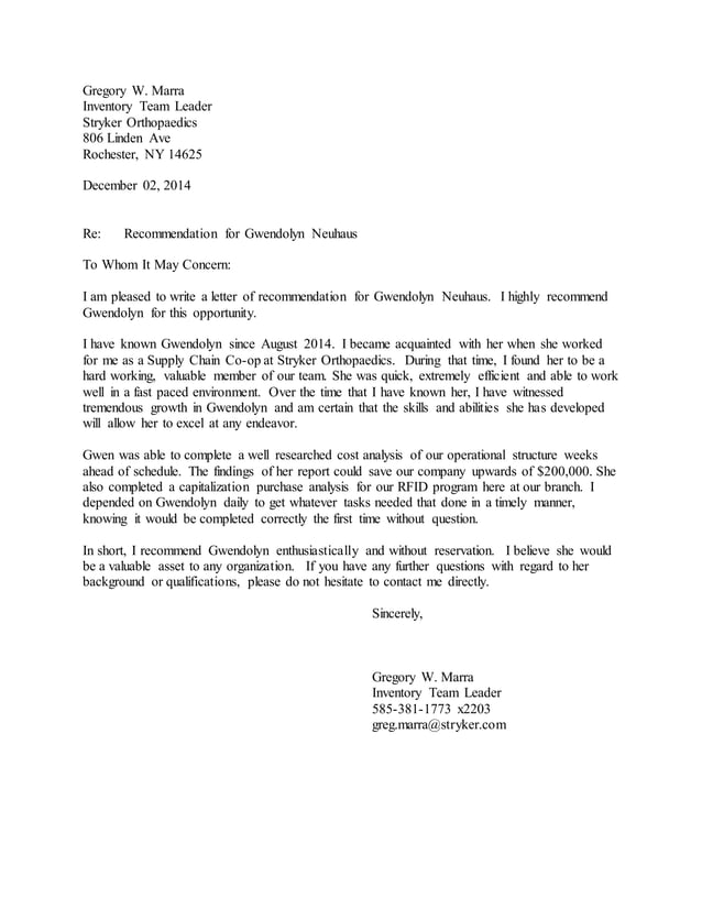 Rec Letter from Greg Marra | DOCX