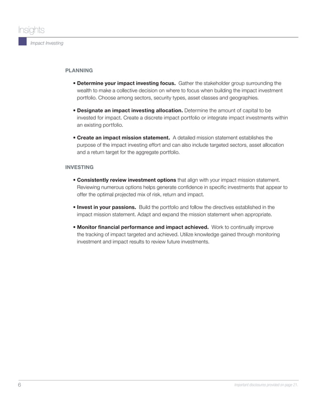 Impact-Investing | PDF | Private Equity | Business Banking & Finance