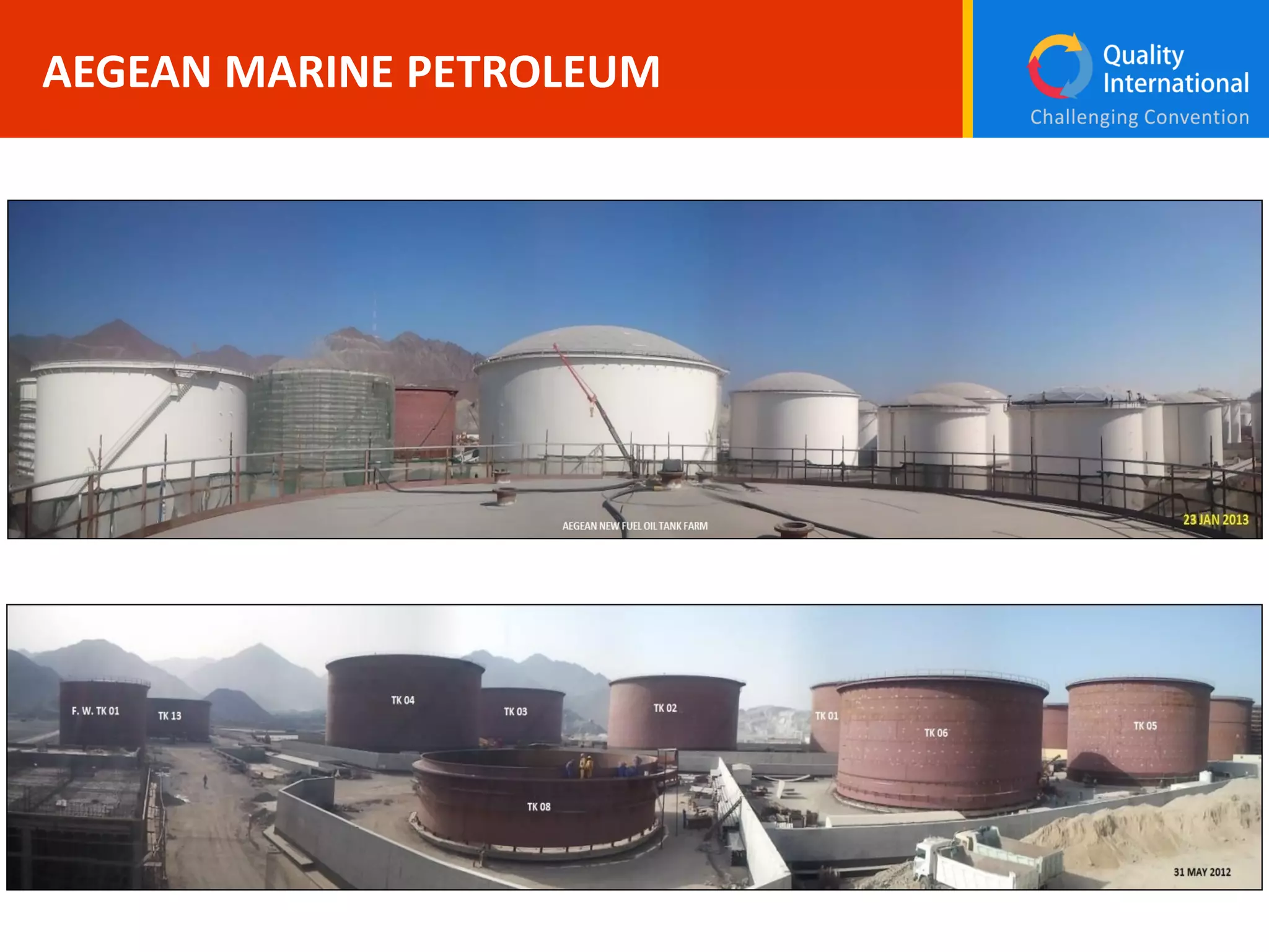 QICL Large Storage Tank Site Erection Capabilities | PDF | Chemistry ...