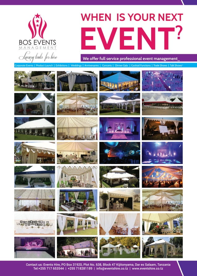 BOS Events Hire | PDF | Business Expos & Conferences | Events