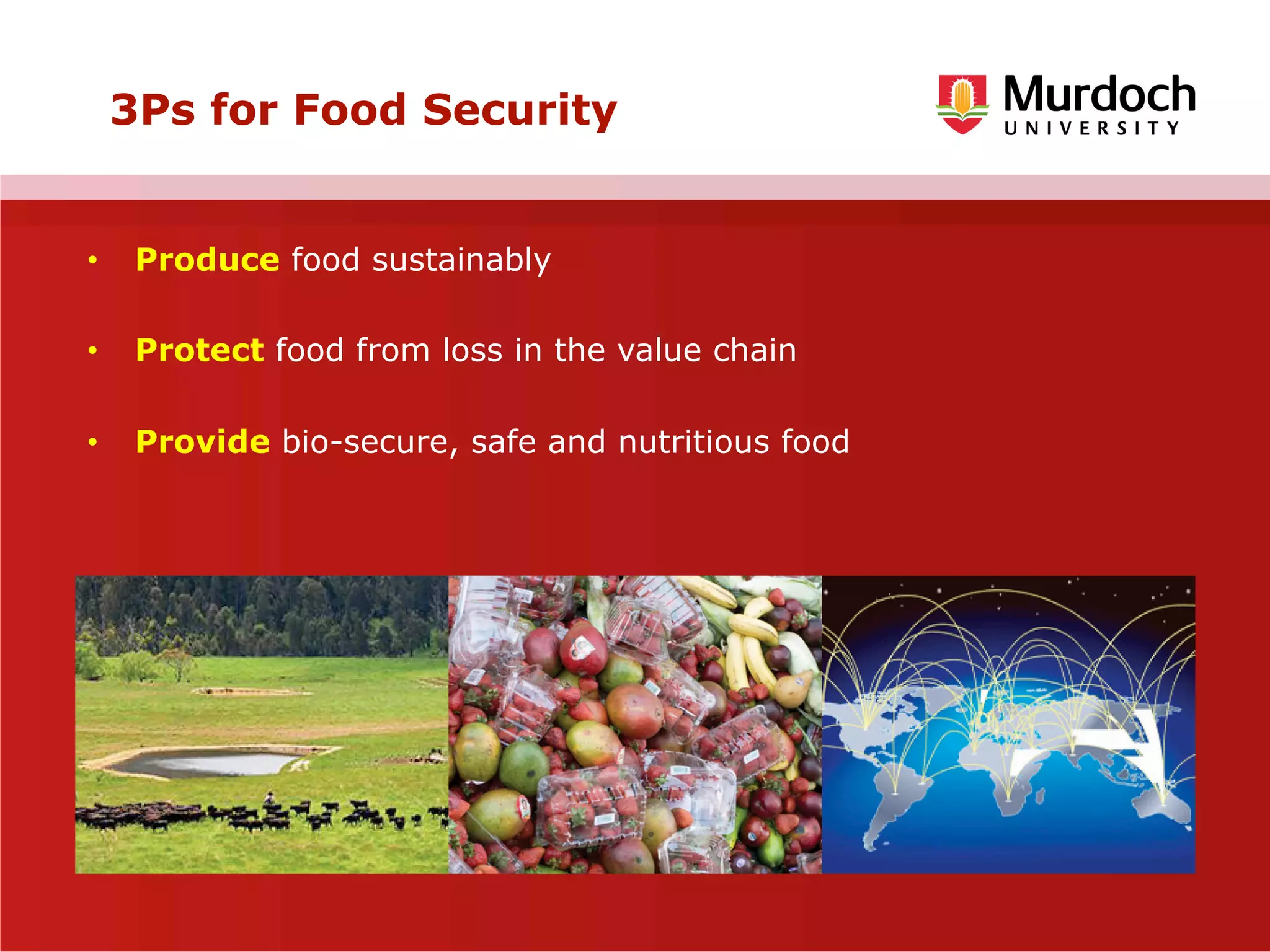 Dr Shashi Sharma, Chair in Biosecurity and Food Security, Murdoch ...