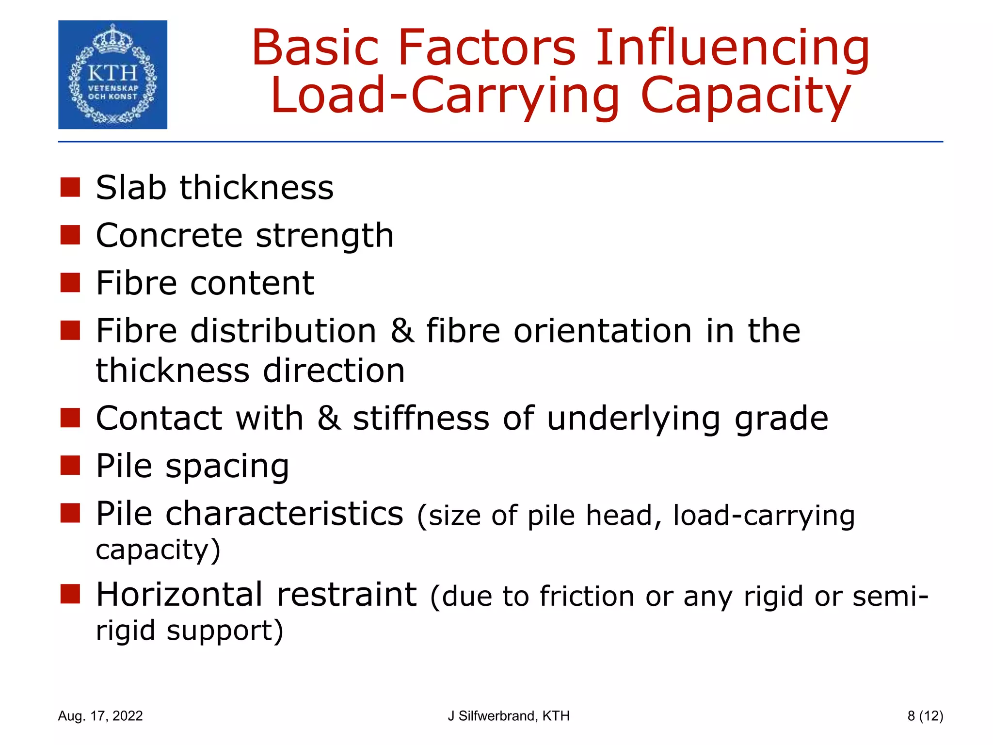 D1 (A3) Johan Silfwerbrand - Design by testing - Lessons learned from ...