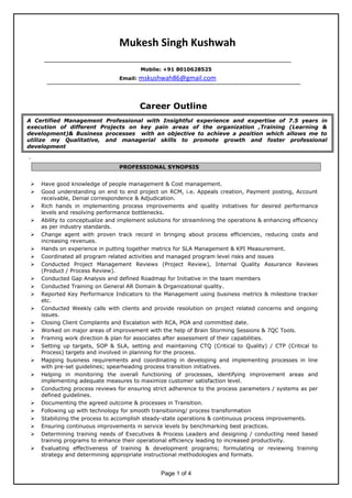 Mukesh Resume1-Updated | PDF