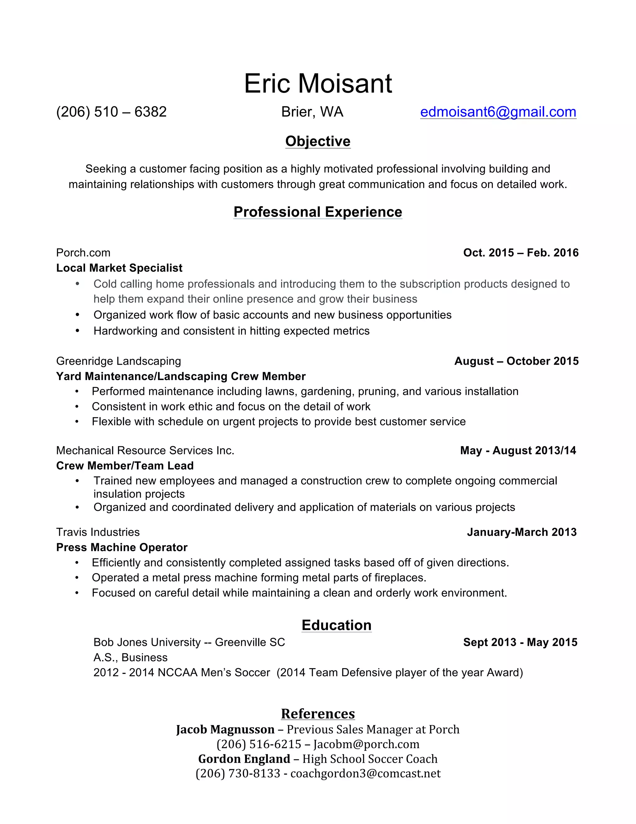 resume2 | PDF
