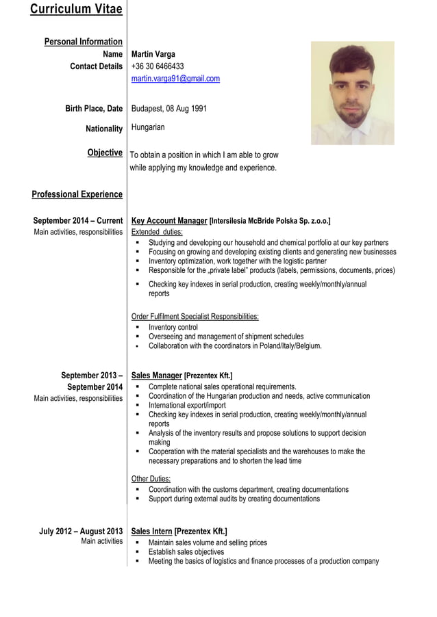 Varga Martin_cv | PDF