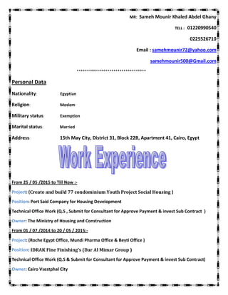 C.V . E ( Sameh ) | PDF