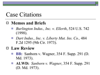 D1 alwd citation manual background 3d e | PPT