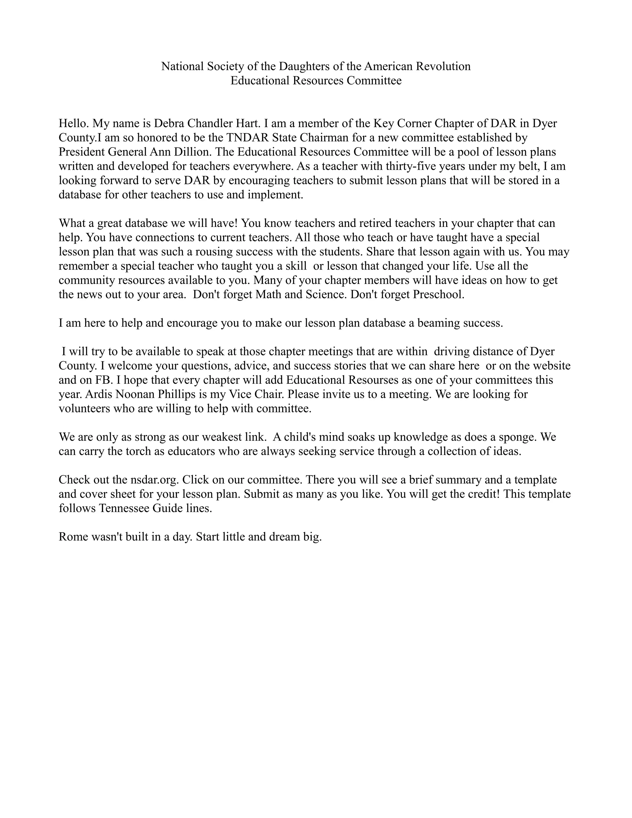 DAR Article for DAR Magazine | PDF