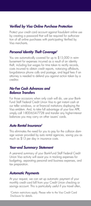 BFSFCU_Visa_Brochure4rev | PDF