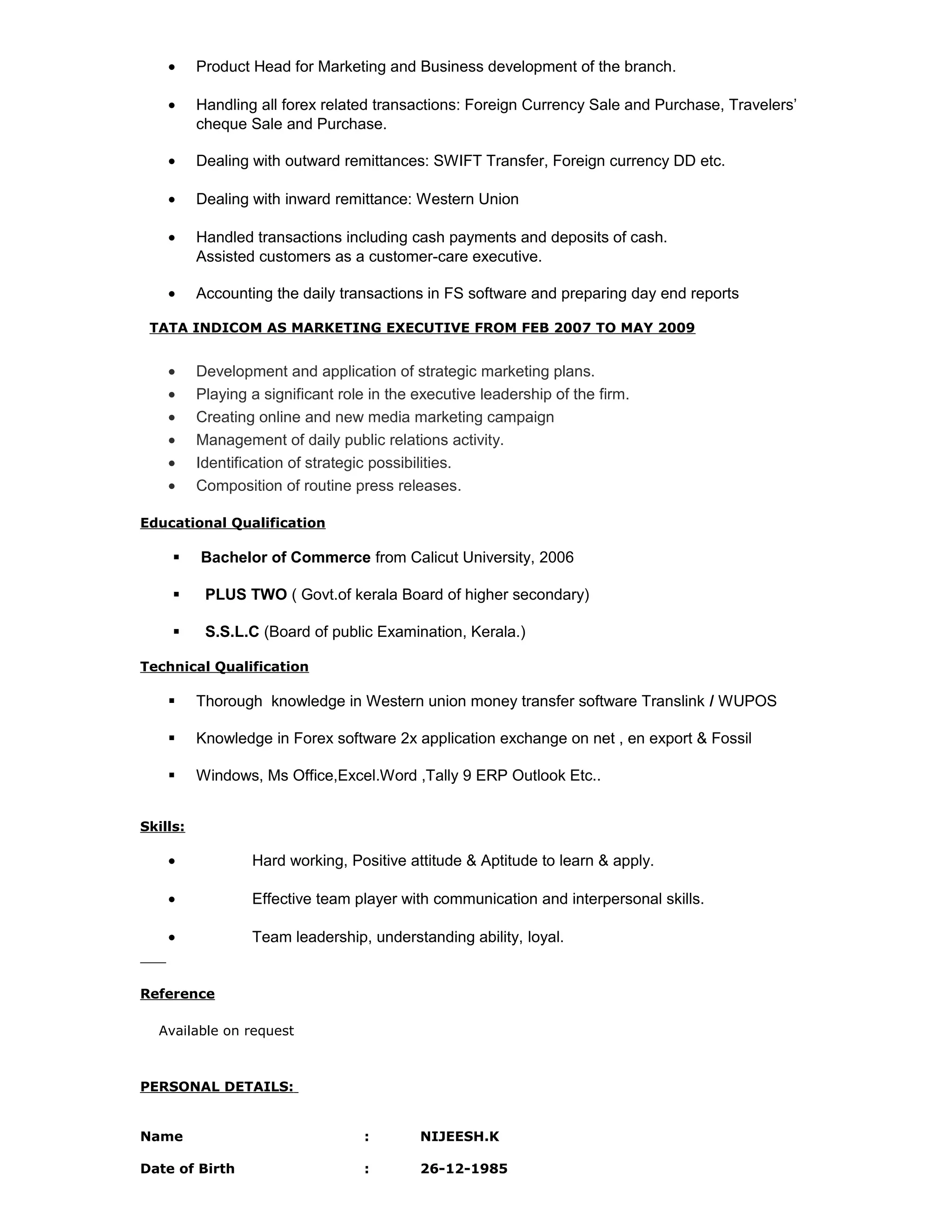 new resume (1) | DOC