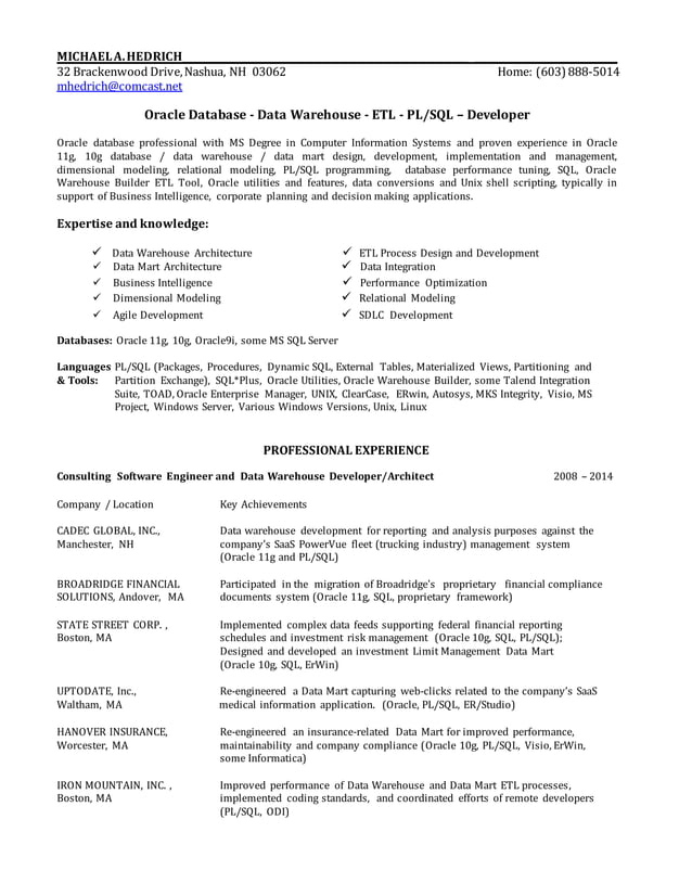 Hedrich_Michael_Resume_NT | PPT