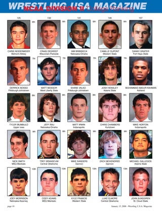 2007 Div II Preseason | PDF