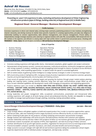 Resume - Ashraf Ali Hassan2 | DOCX