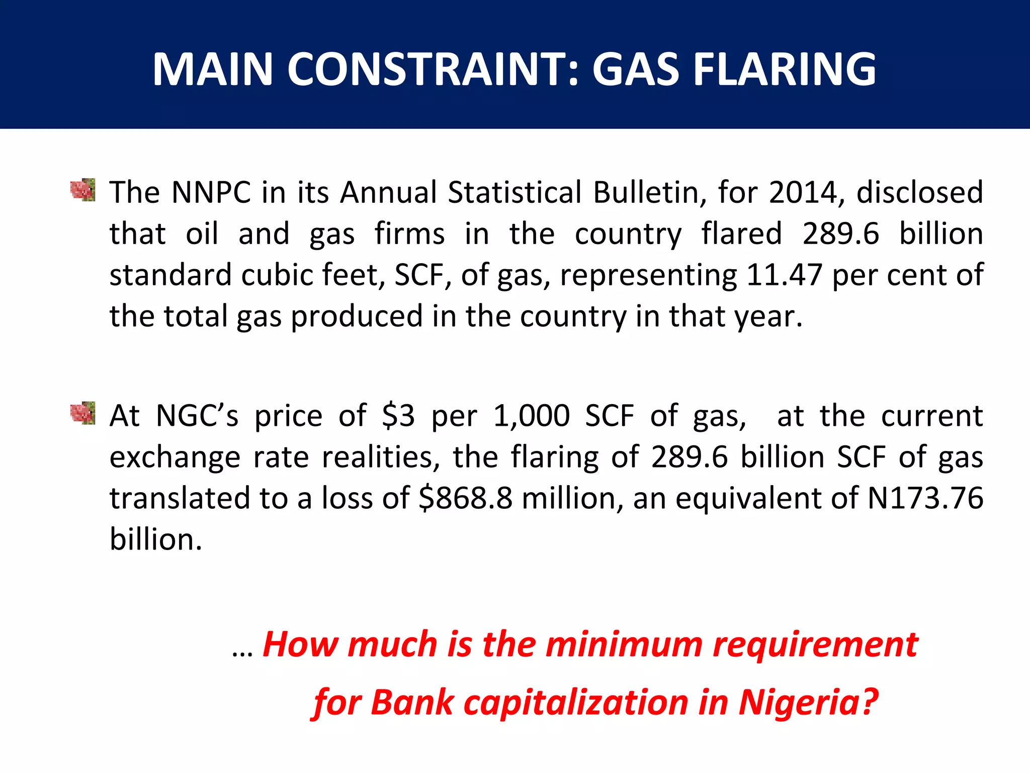 GAS UTILIZATION, CHALLENGES, PROSPECT AND THE WAY FORWARD | PPT
