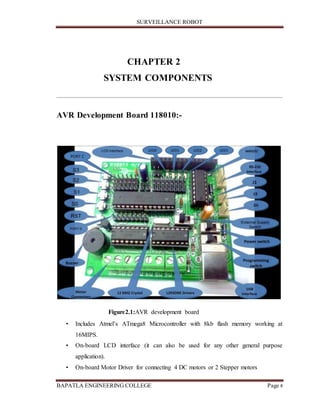 SURVEILLANCE ROBOT | PDF
