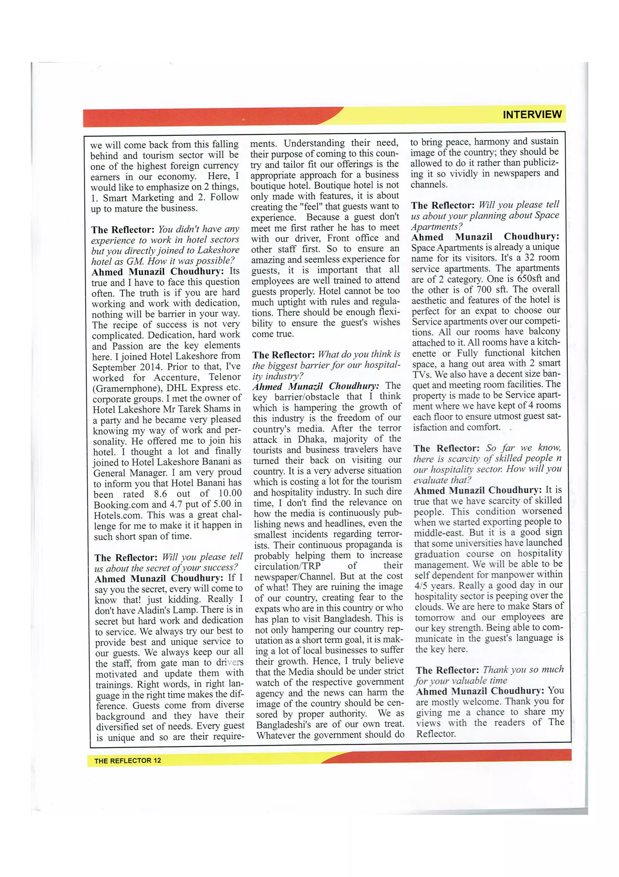 GM Interview Profile | PDF