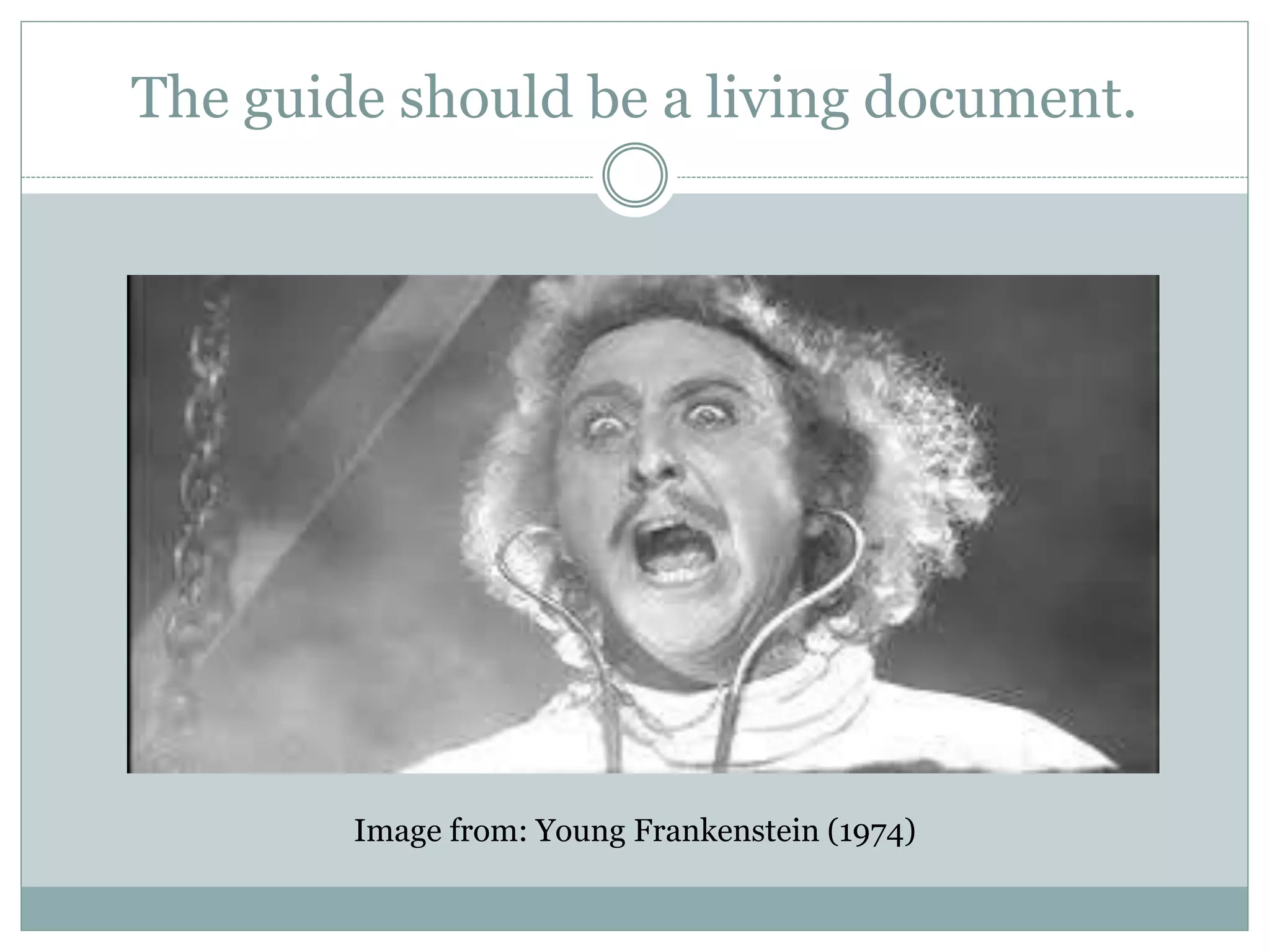 Developing a House Style Guide_storyline | PPT