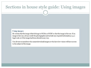 Developing a House Style Guide_storyline | PPT