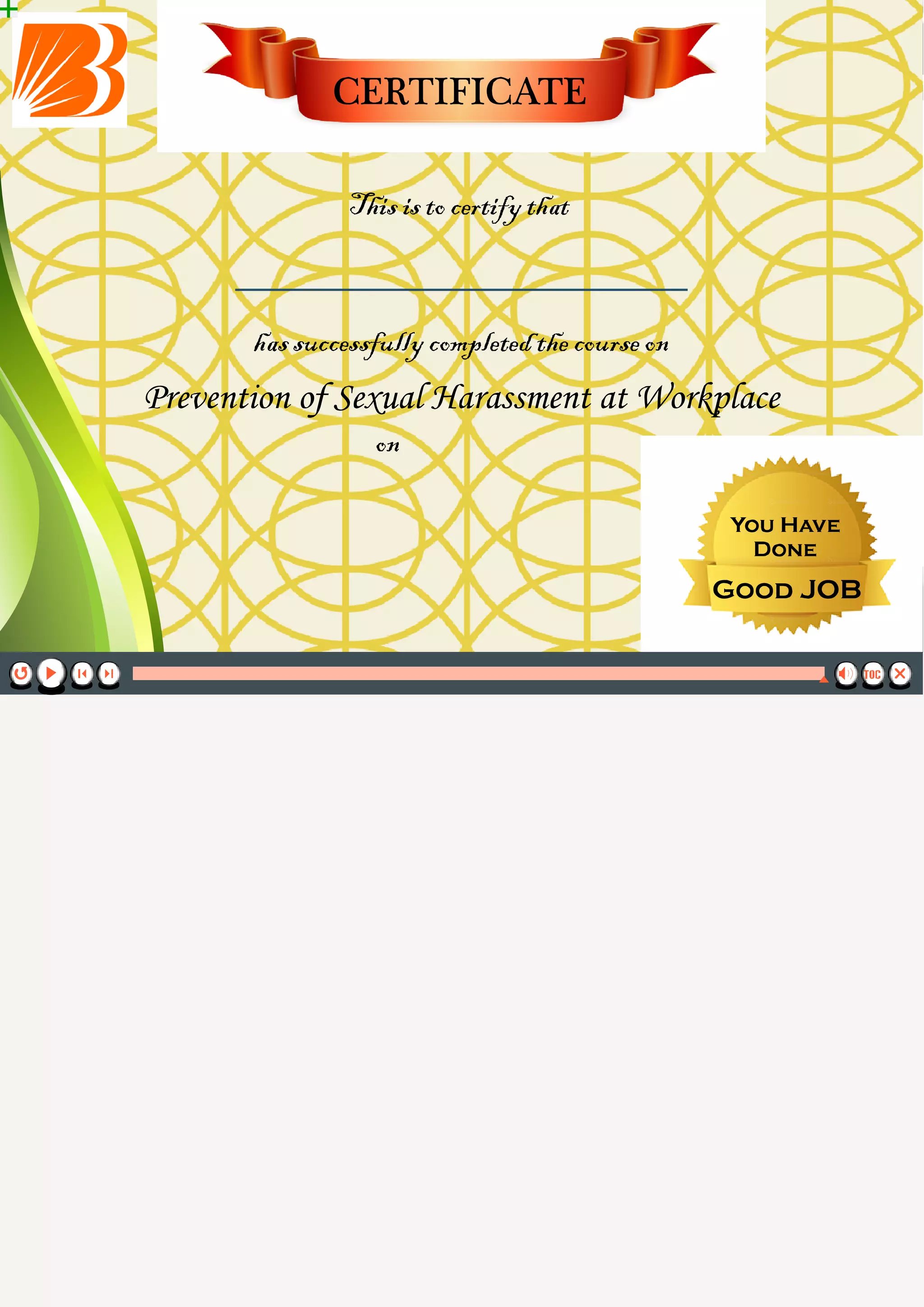 My Courses - Baroda NetAcademy | PDF