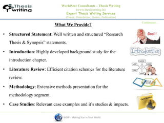 Thesis Writing PPT | PPSX