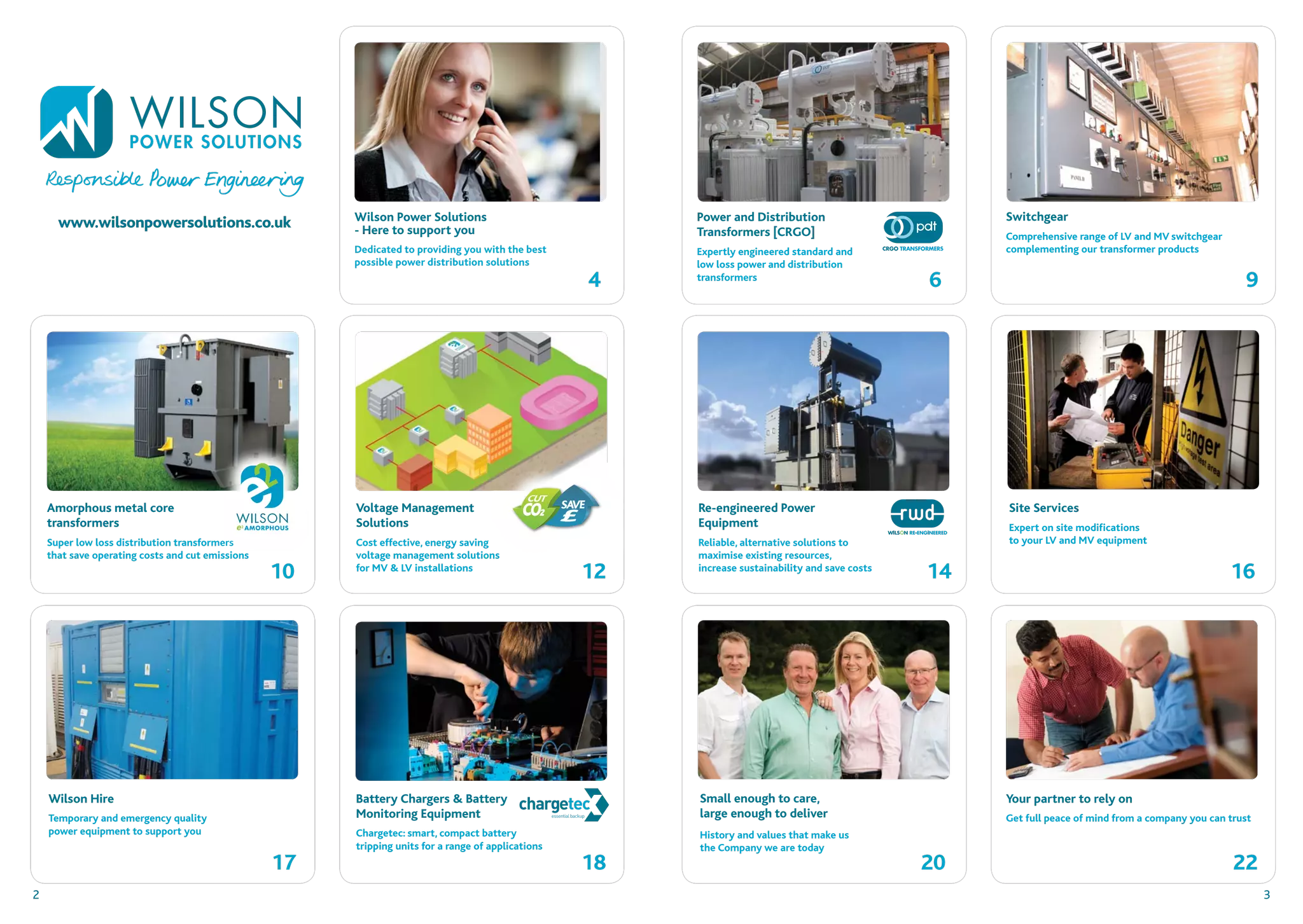Wilson Power Solutions Company Brochure May 2012 | PDF