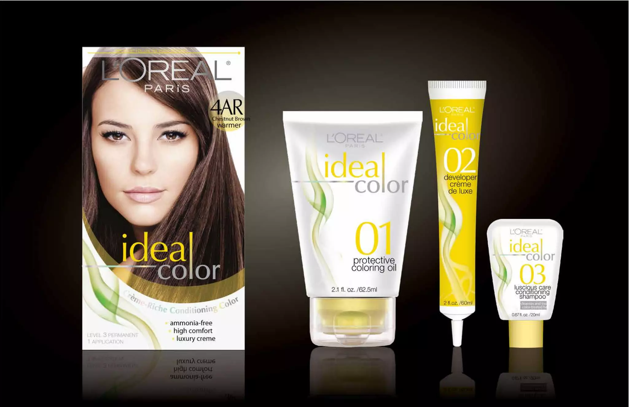 Haircolor Packaging Renderings | PPT