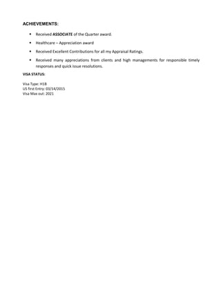 Ramachandran_ETL Developer | DOC | Databases | Computer Software and Applications