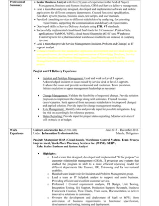 BusinessAnalyst_CV_ARB | PDF