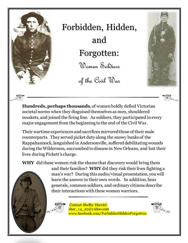 Flyer for Forbidden, Hidden, and Forgotten | DOCX