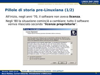 Introduzione al mondo GNU\Linux | ODP | Operating Systems | Computer Software and Applications