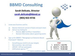 D1 managing in an outcome based framework | PPT