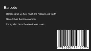 Codes and Conventions of a magazine cover | PPT