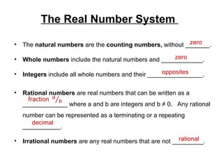 D1 Real number system and its aoolications.ppt
