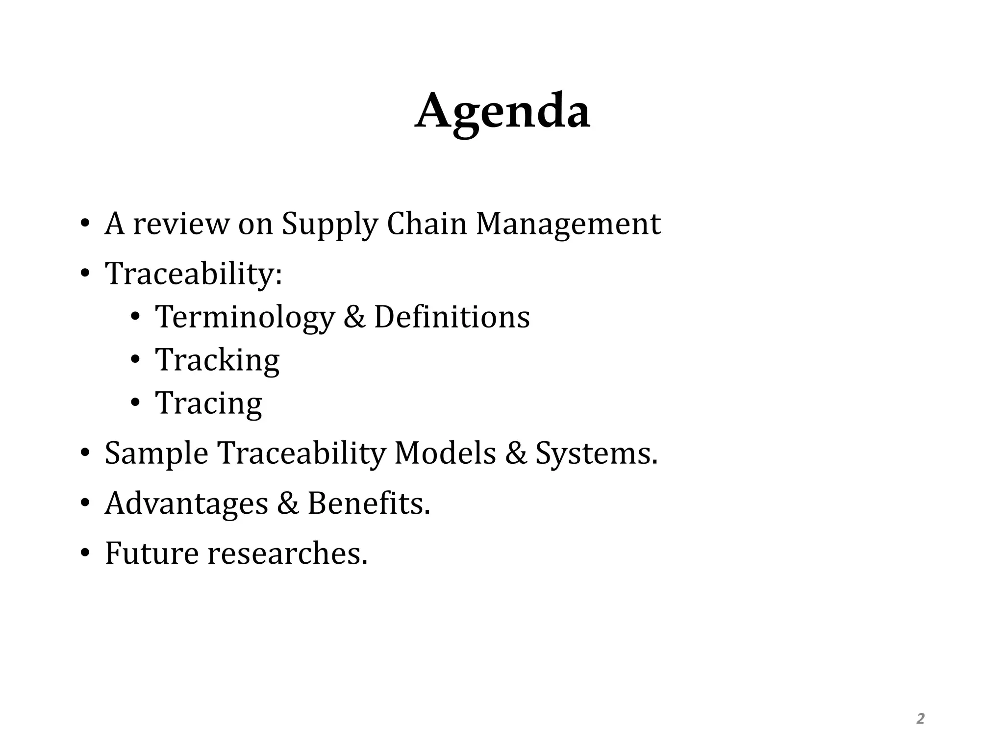 Traceability | PPTX