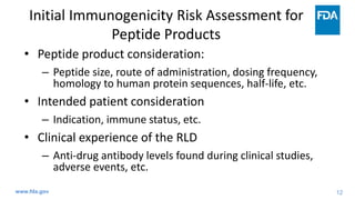 Immunogenicity requirements of peptides require | PDF