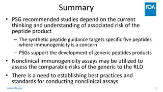 Immunogenicity requirements of peptides require | PDF