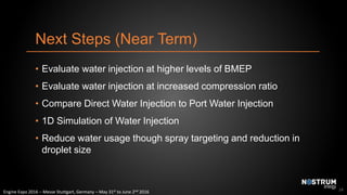 Lambda 1 High Load Operation via Water Injection | PPT