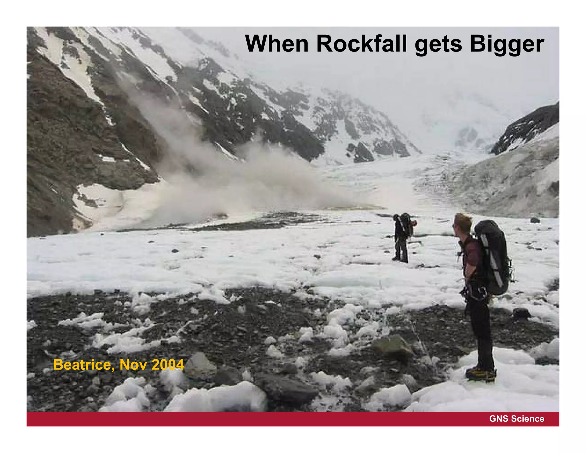 Simon Cox: New Zealand Mountains Falling Down | PDF | Geography | Science