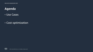 Amazon DynamoDB - Use Cases and Cost Optimization - 발표자: 이혁, DynamoDB Specialist SA, WWSO, AWS ...
