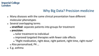 Big Data & ML for Clinical Data | PPT